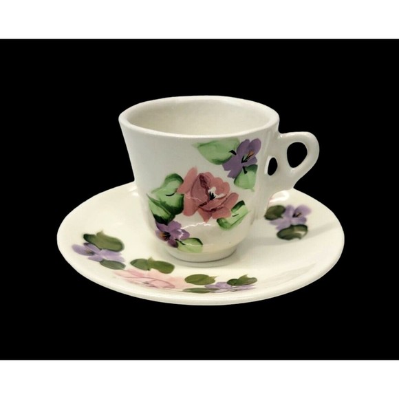 Pasco | Dining | Vintage Pasco Miniature Cup Saucer Child Tea Set ...